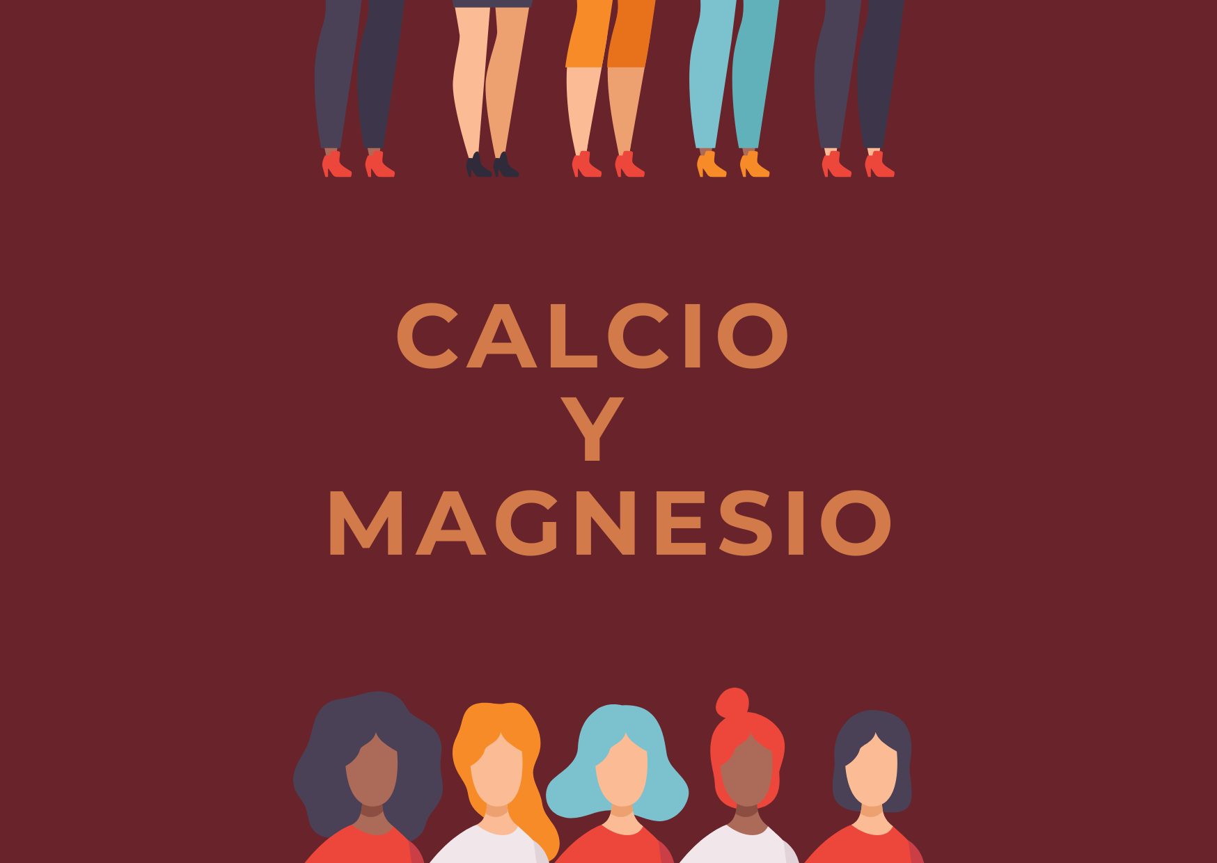 Calcio y magnesio en la menopausia - Nutricionista online